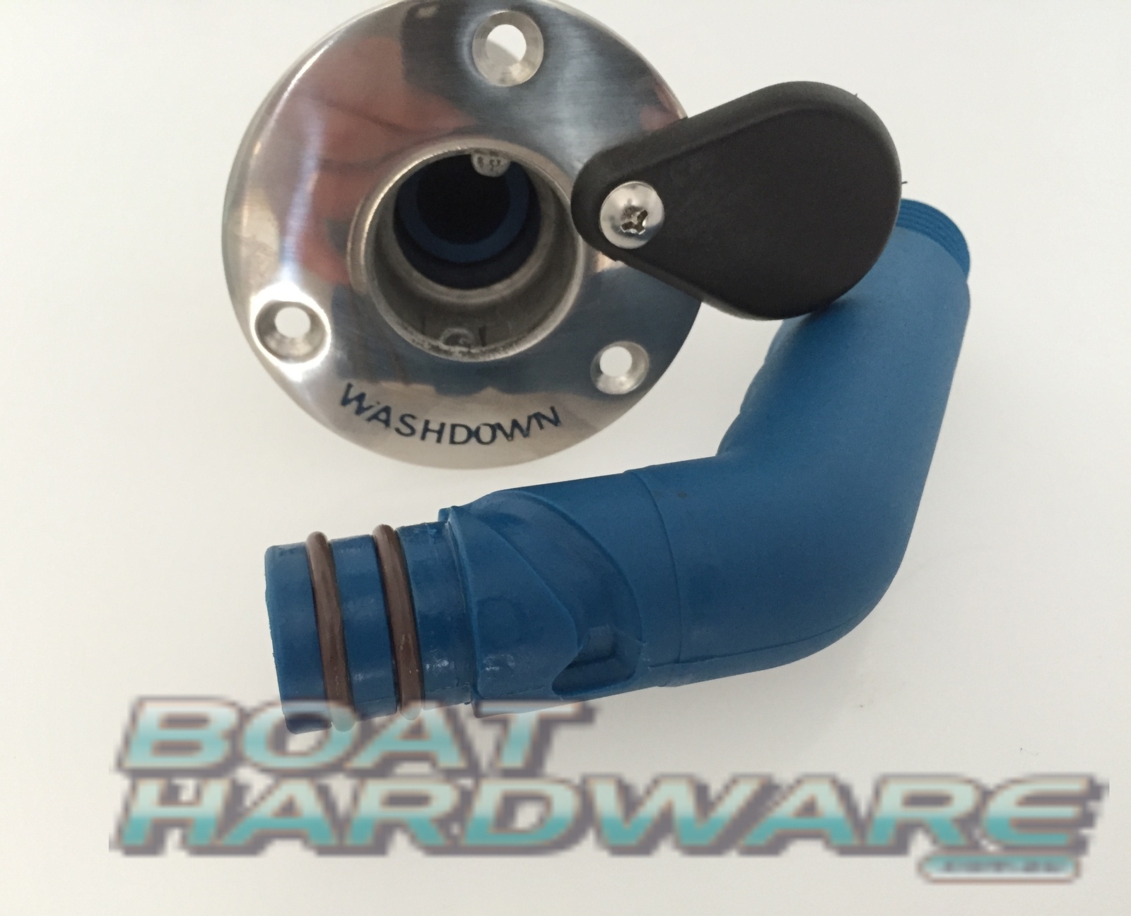Washdown Pump Jabsco 316 Marine Ssteel Connector And Angled Adapter For Boat Deck Ebay